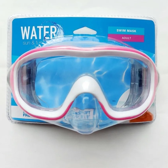 water sun & fun | Swim | Adult Swim Mask Water Sun Fun Beach Pool Latex ...